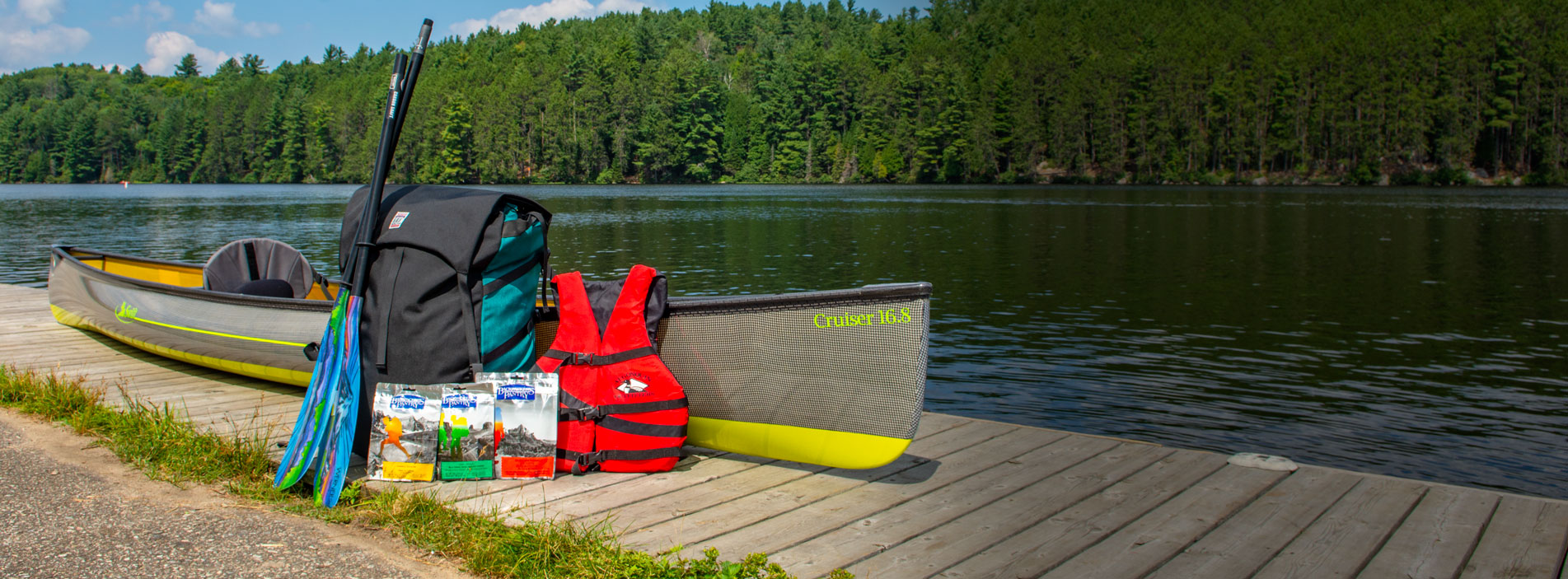 Cruising into Fall - Swift Cruiser Pack Boat - Algonquin Outfitters